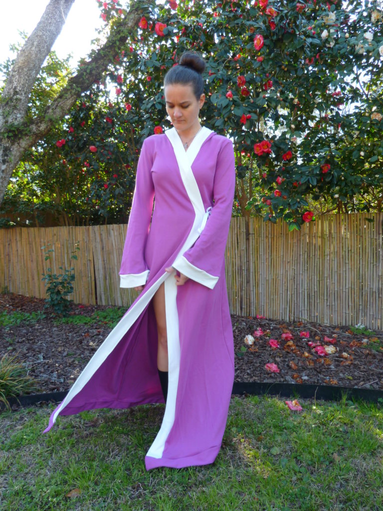 Purple Platonic Solid Robe | Art4Infinity